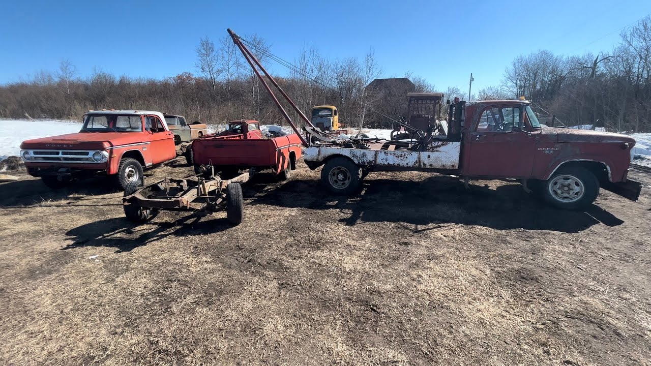 Power Wagon body swap part 2 Will it run and drive in a weekend ...