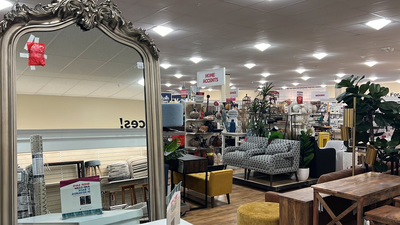 EPIC NEW FURNITURE & HOME DECOR BROWSE WITH ME AT HOME GOODS - YouTube