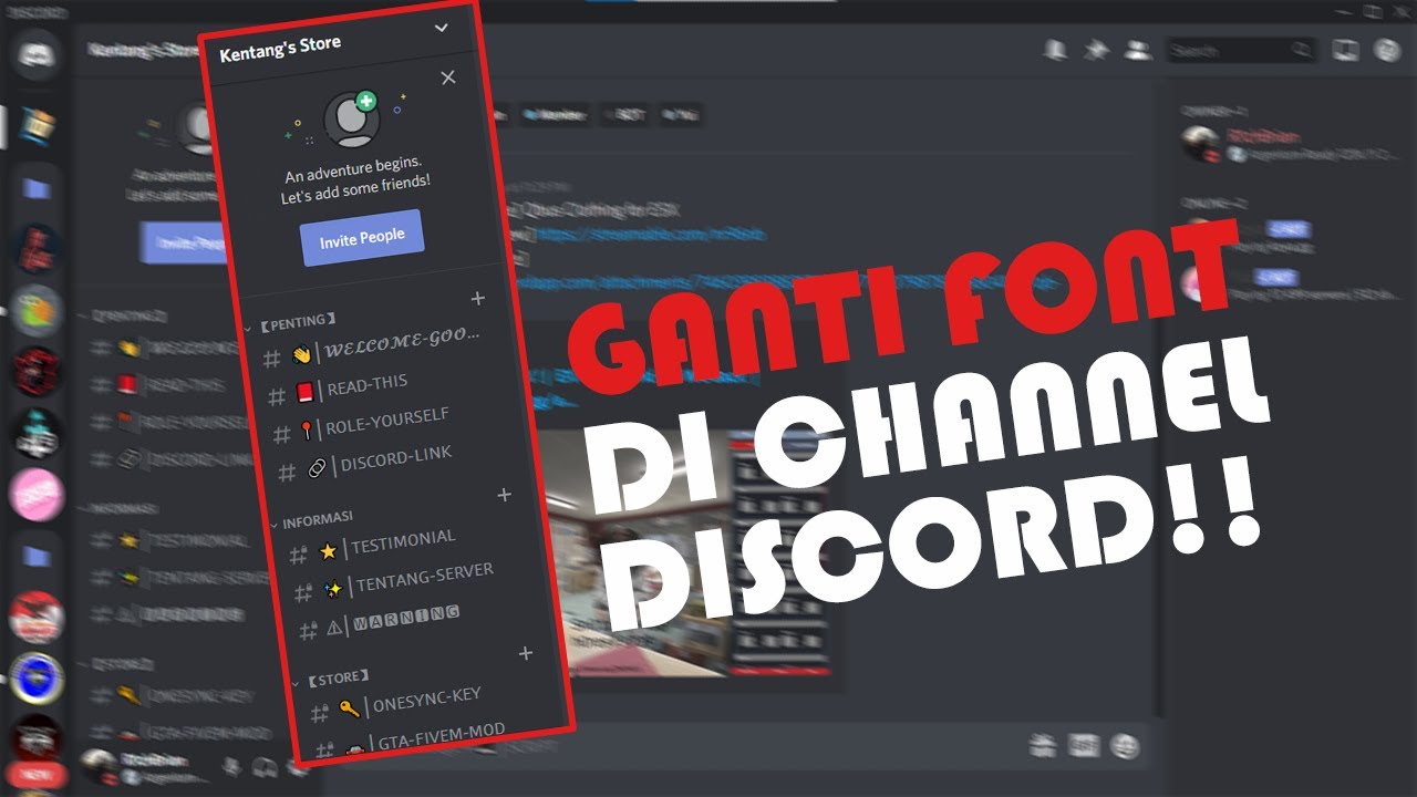 Cara Ubah Font Text Channel Discord jadi Custom Bold, Italic, dan ...