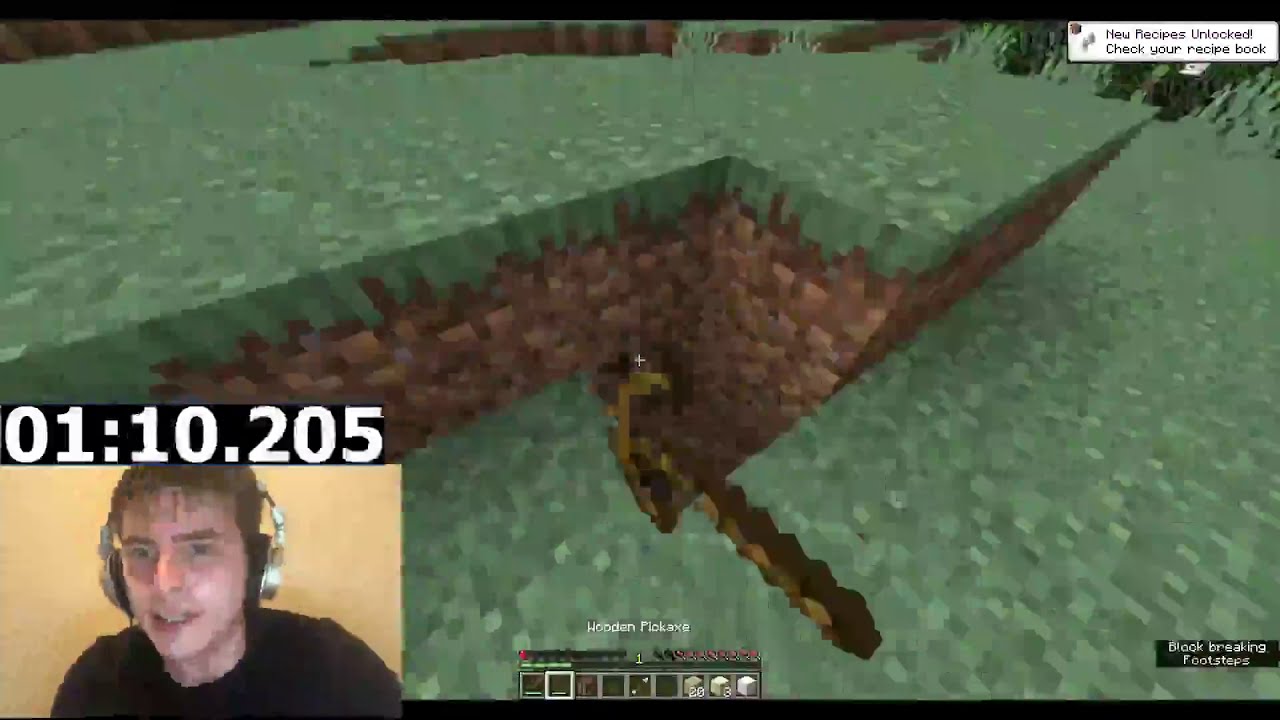 Minecraft Speedrun Fail (meme) - YouTube
