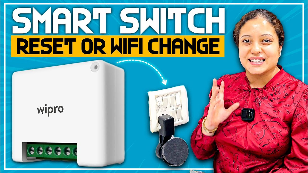 How to reset Wipro Smart Switch Module | Home Automation - YouTube