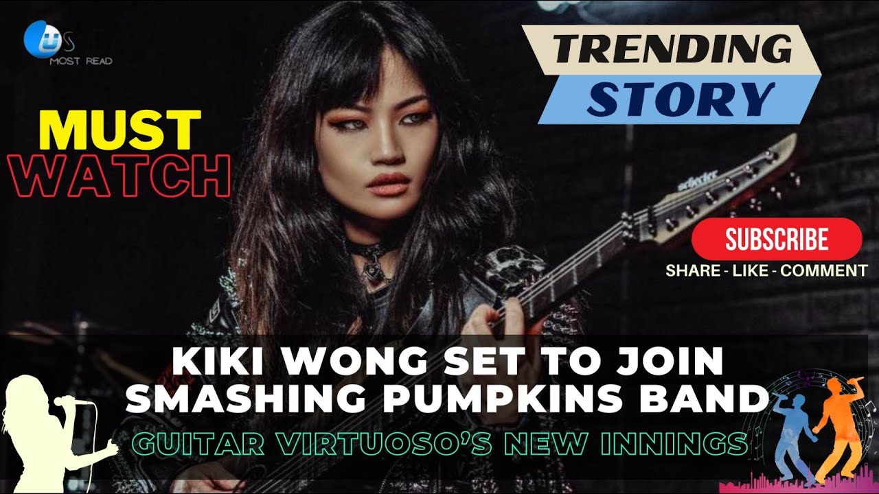 Kiki Wong Set to Join the Iconic Rock Band Smashing Pumpkins - YouTube