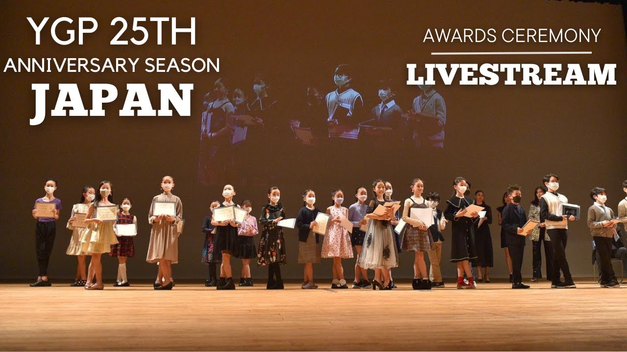 YGP 25th Anniversary Season International Semi-Finals - JAPAN - Awards ...