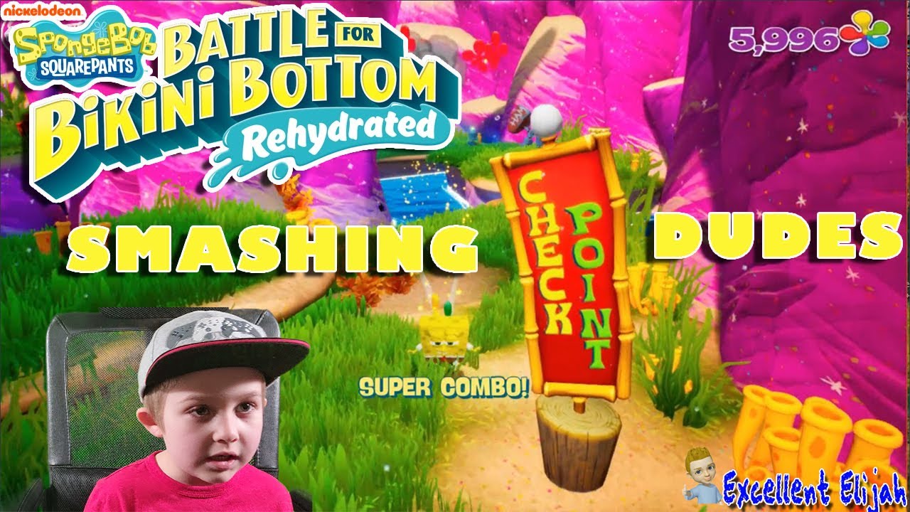 Smashing Dudes in |SpongeBob Squarepants| - YouTube