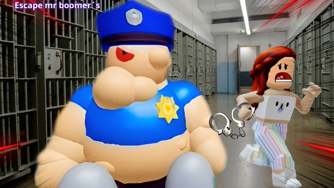PRISÃO DO POLICIAL BOMBADO! - ROBLOX - ESCAPE THE SR BOOMER - YouTube