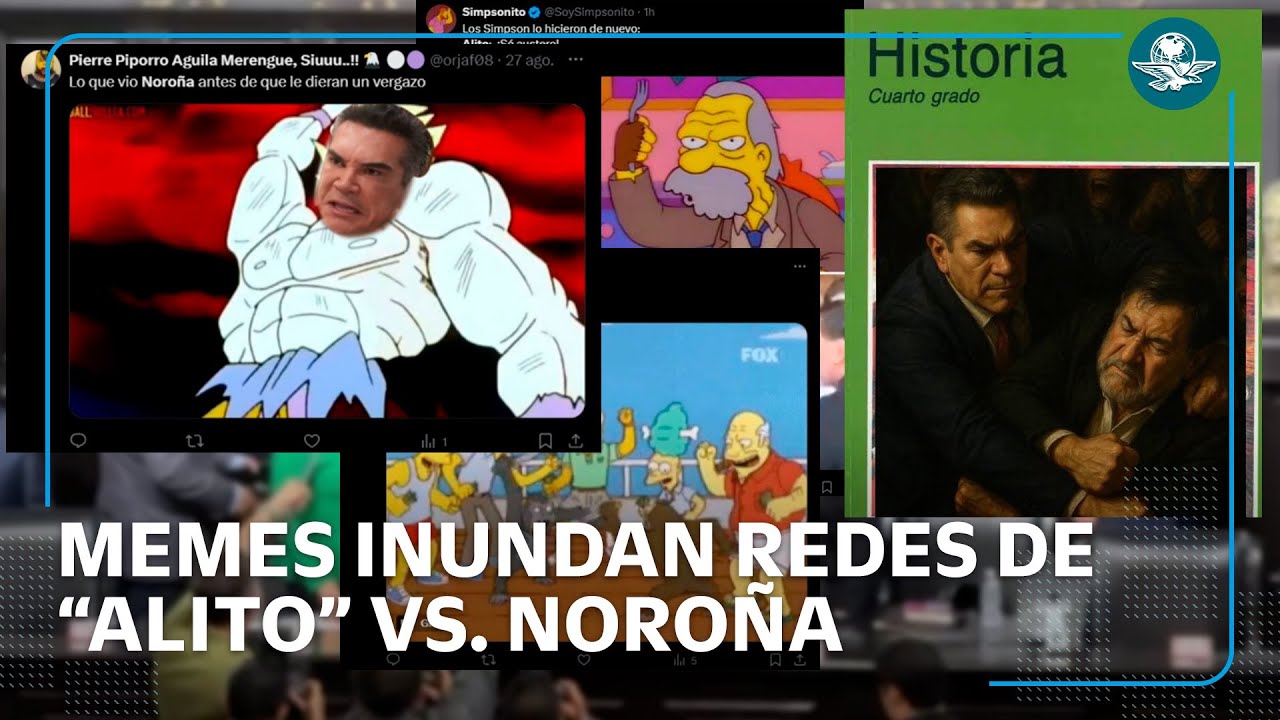 Los memes no perdonan ni a “Alito” ni a Noroña - YouTube