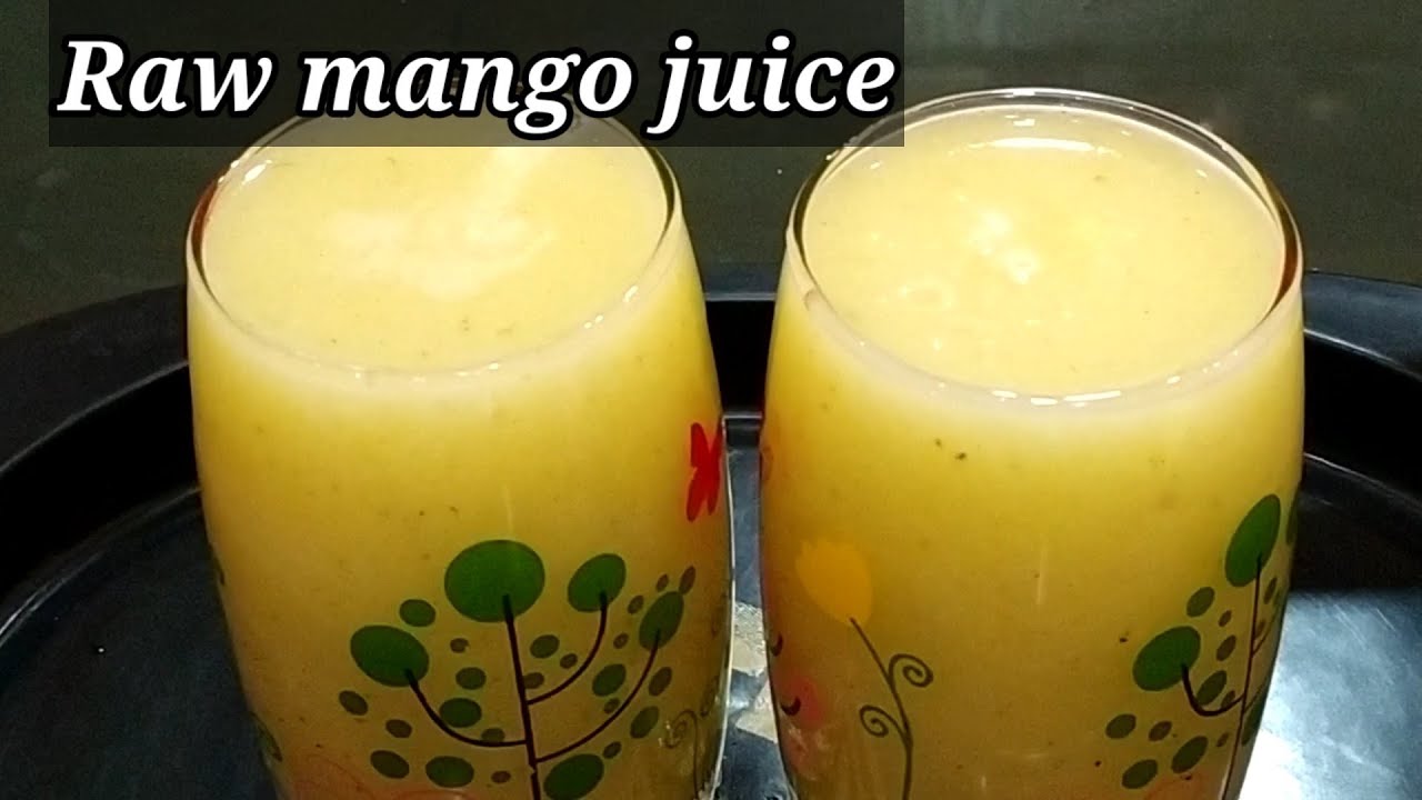 Raw mango juice //kachi Keri juice recipe - YouTube