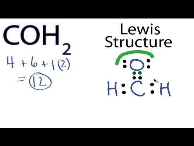 Lewis Dot Structure For Coh2