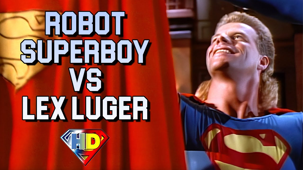 Superboy VS Lex Luger? (Mindscape) - Ai-Remastered 4K - Superboy: The ...