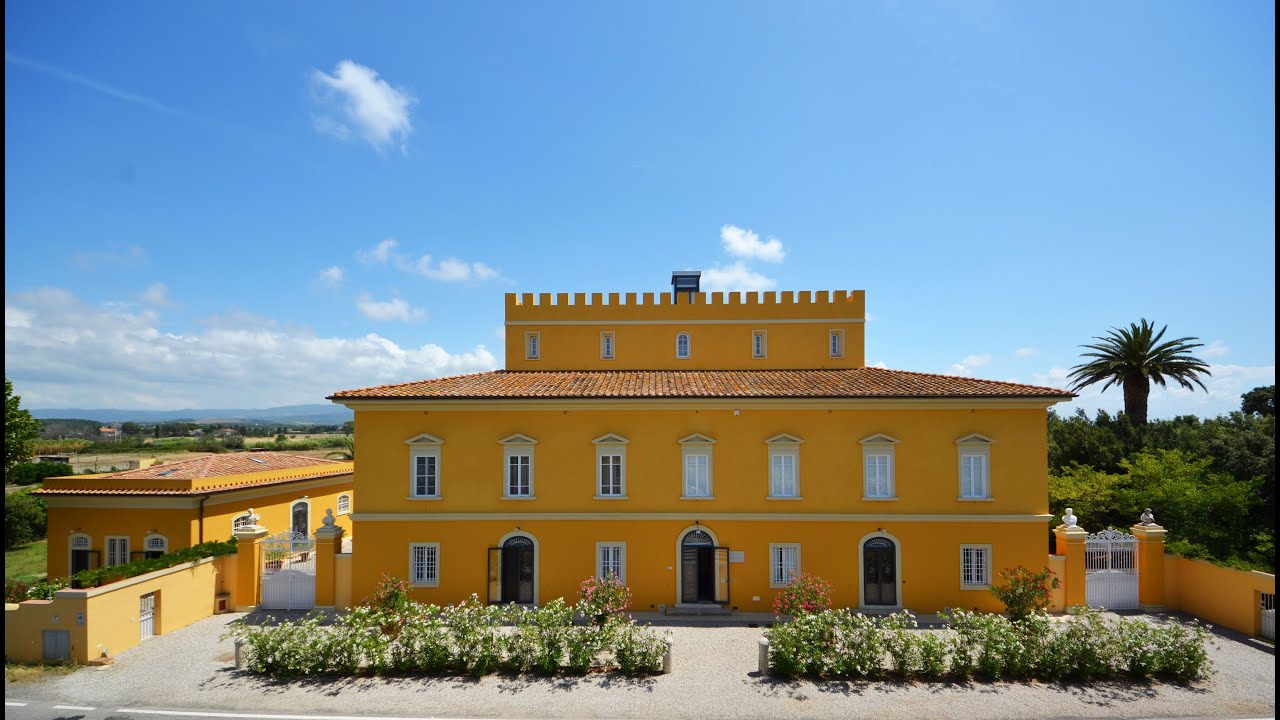 Agriturismo Villa Graziani a Vada - Livorno, Toscana - YouTube