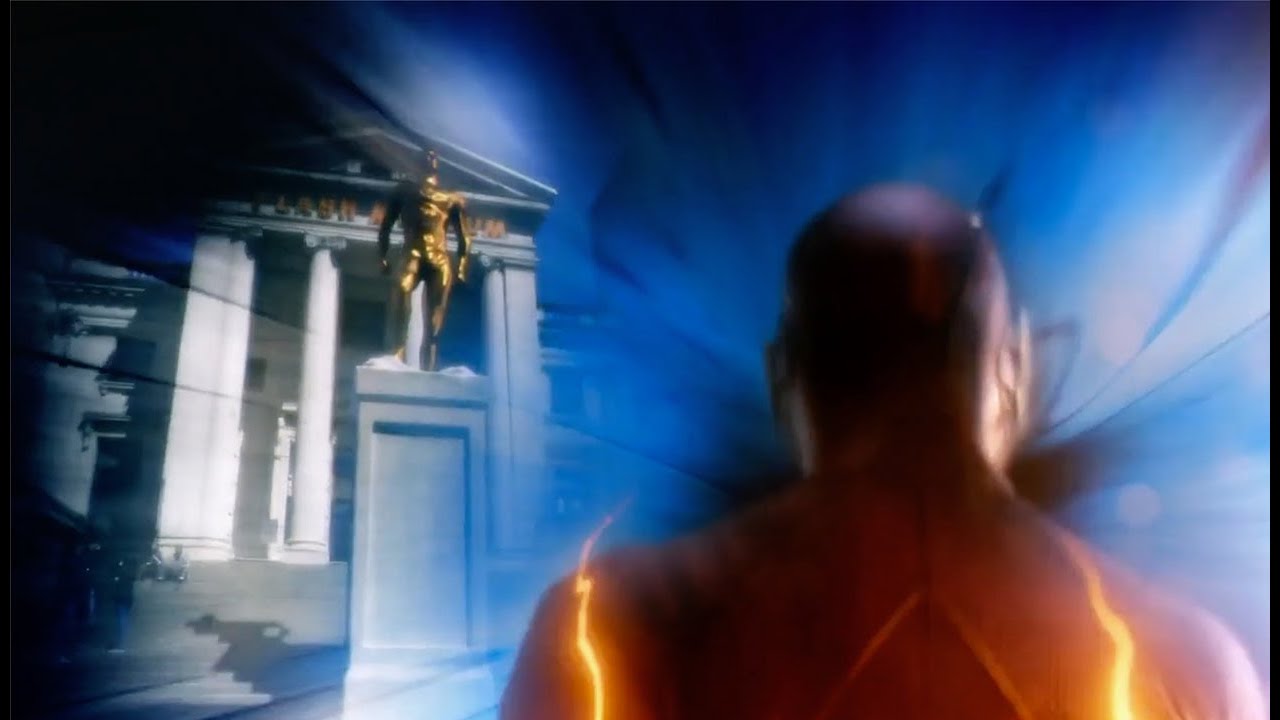 Flash Goes Back To The Future | The Flash (2014) Movie CLIP HD - YouTube