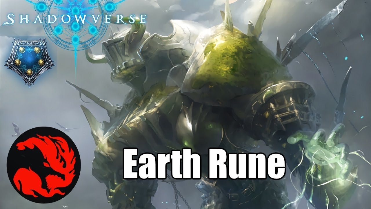 [Shadowverse] Burst DMG - Earth RuneCraft Deck Gameplay - YouTube