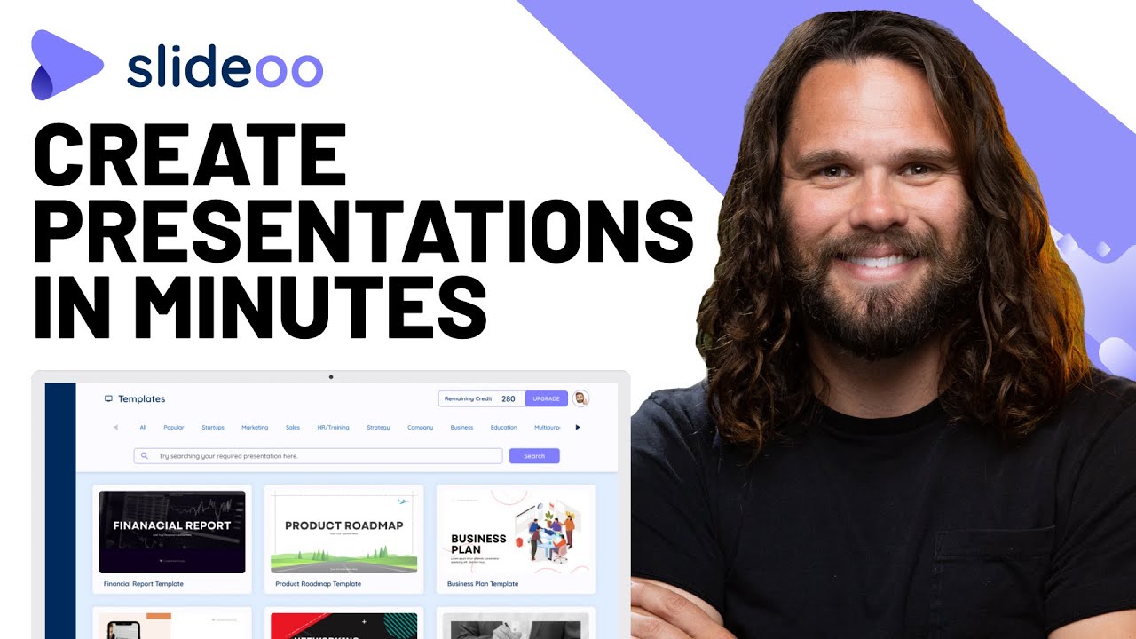 Create Any Presentation in Minutes with Slideoo - YouTube