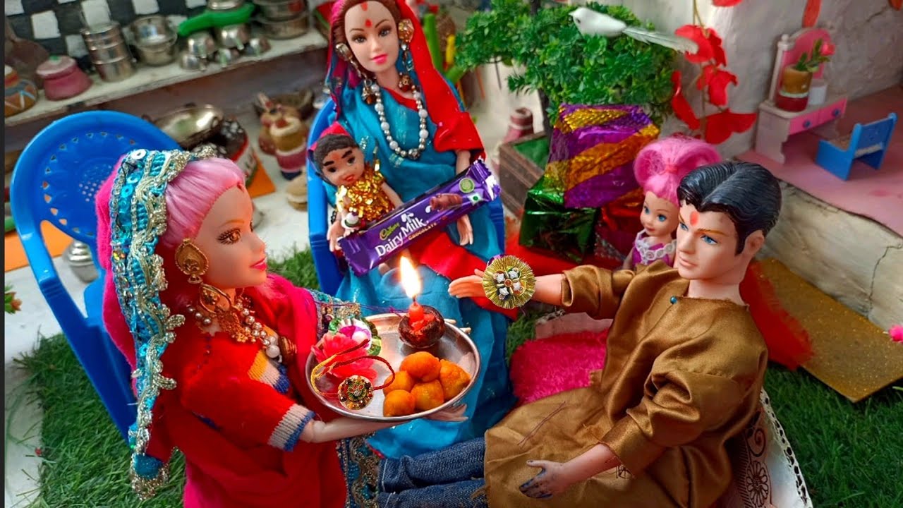 रेखा कि कहानी पार्ट -236 Barbie Indian village routine | Rekha ki ...