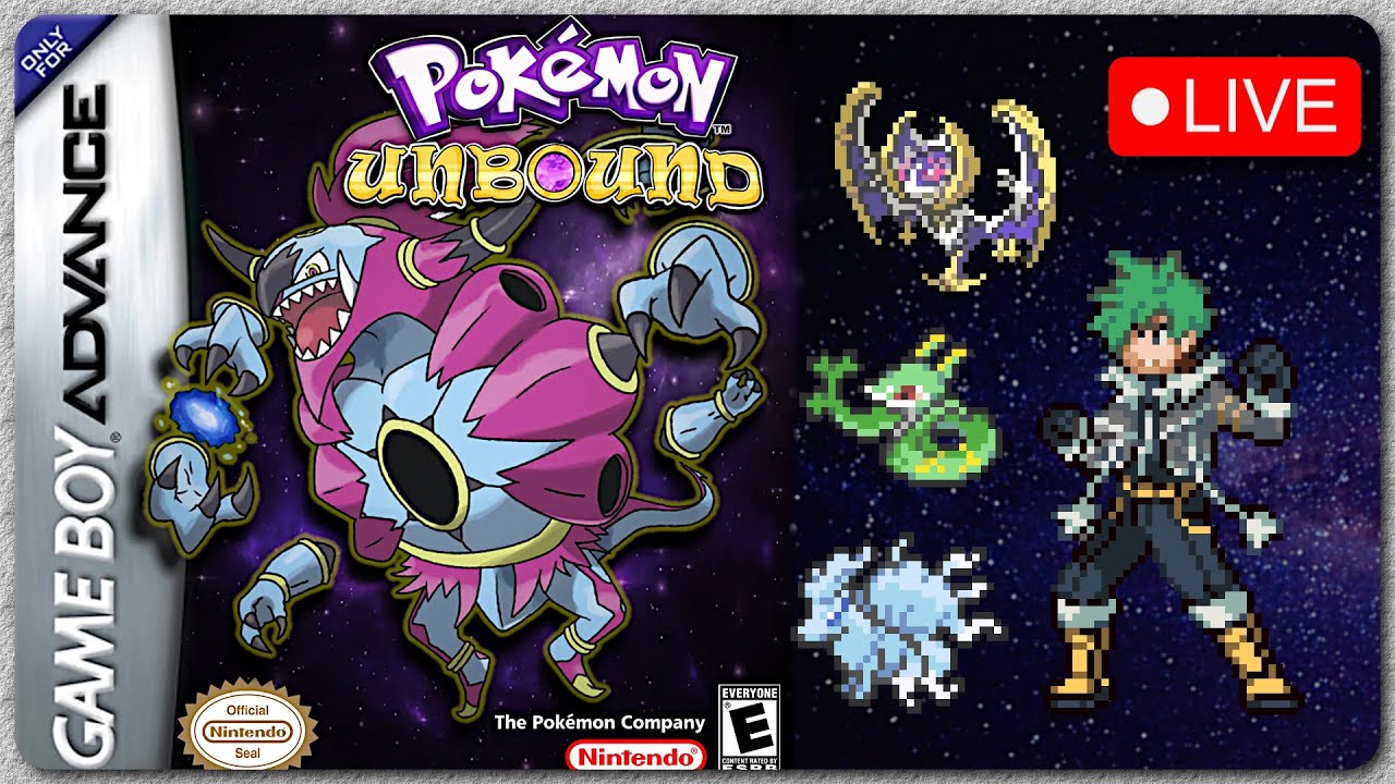 Let's evolve our Lunala! • Pokémon Unbound ROM Hack LIVE! - YouTube
