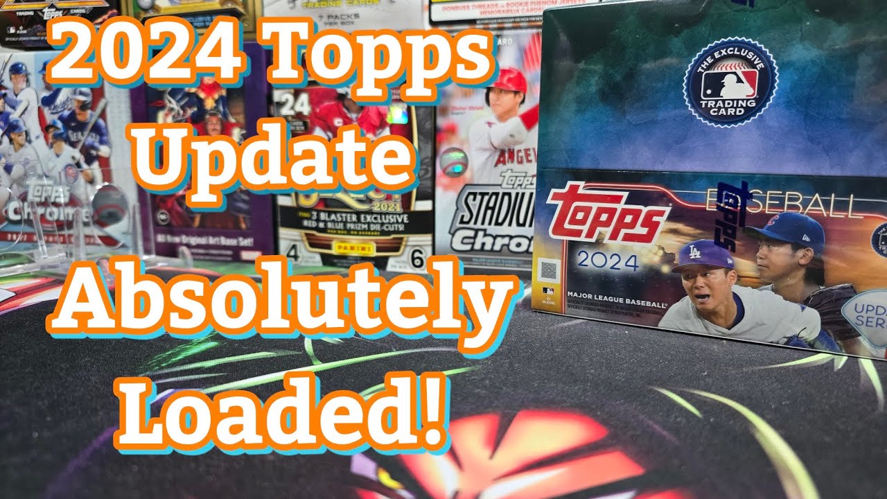 WHAT A BOX! | 2024 Topps Update Series Retail Box - YouTube