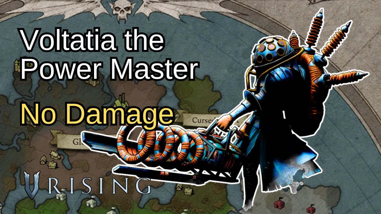 V Rising | Voltatia the Power Master - No damage - YouTube