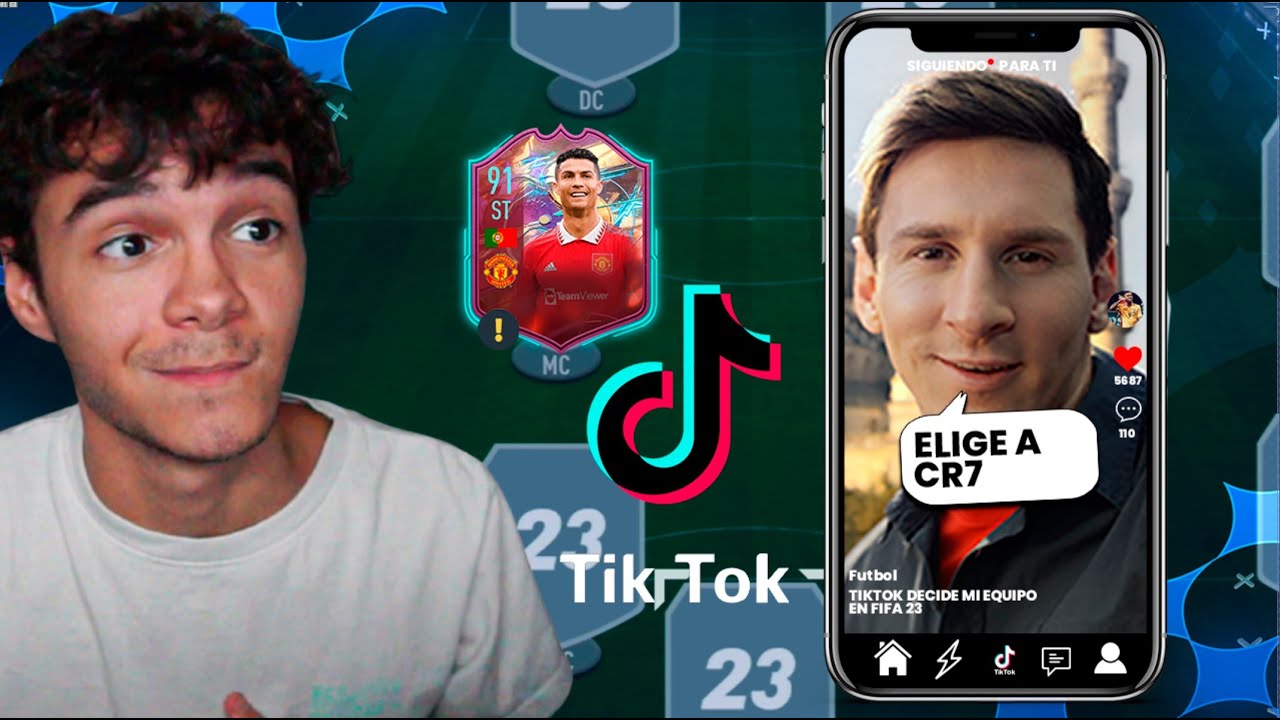 TIKTOK Decide mi Equipo en Fifa 23 - YouTube
