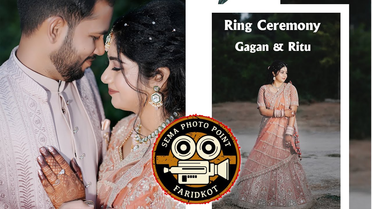 Gagan & Ritu // RING CEREMONY HIGH LIGHT 2024 - YouTube