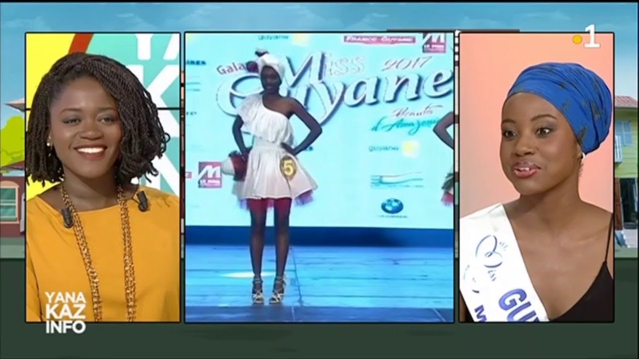 "La beauté est plurielle" Ruth Briquet - Miss Guyane 2017-2018 - YouTube