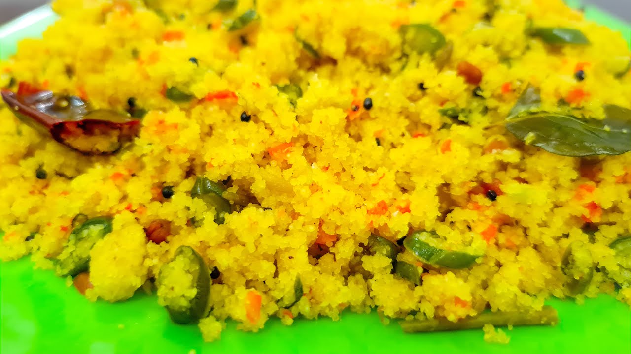 Rava upuma Kerala style /How to prepare soft and fluffy rava upma ...