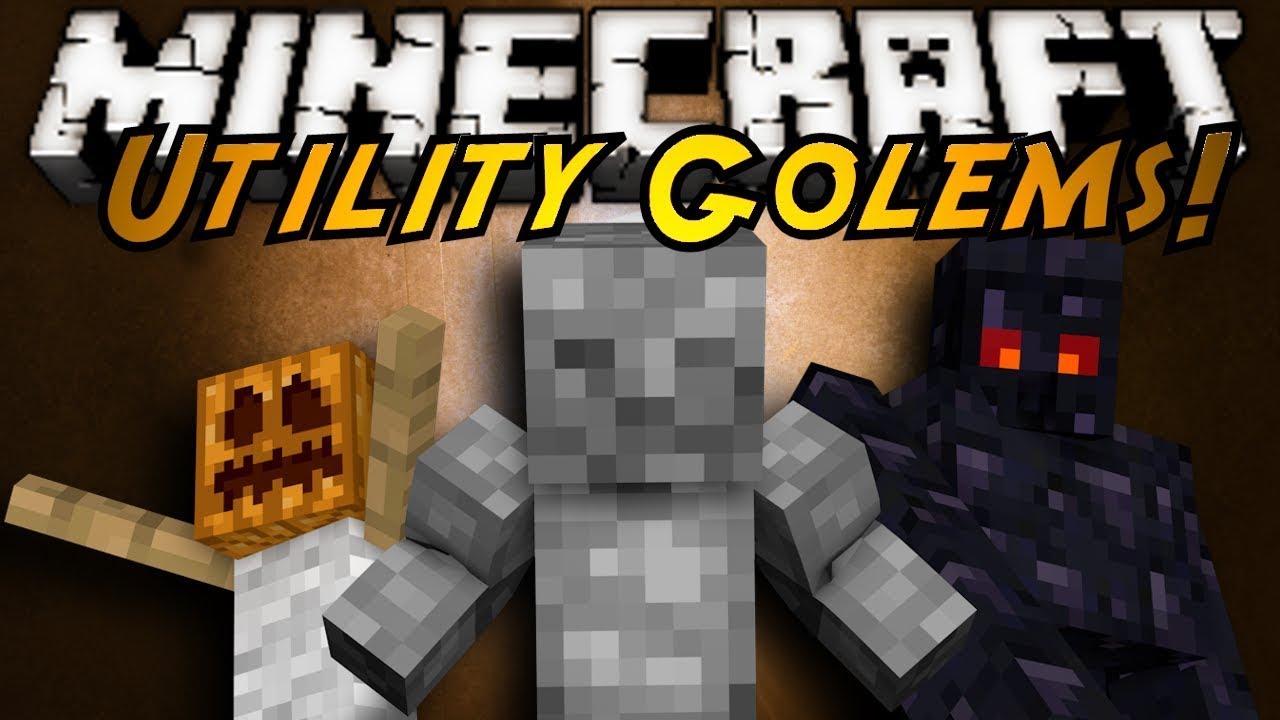 Minecraft - Utility Mobs 1.7.10 Mod Showcase - YouTube