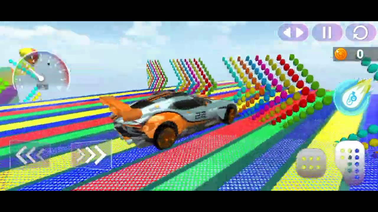 having drawing car racing game 🥵😈 stant man racing game 🥵😈 - YouTube