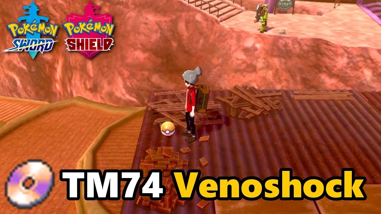 Pokémon Sword and Shield - TM74 Venoshock Location - YouTube