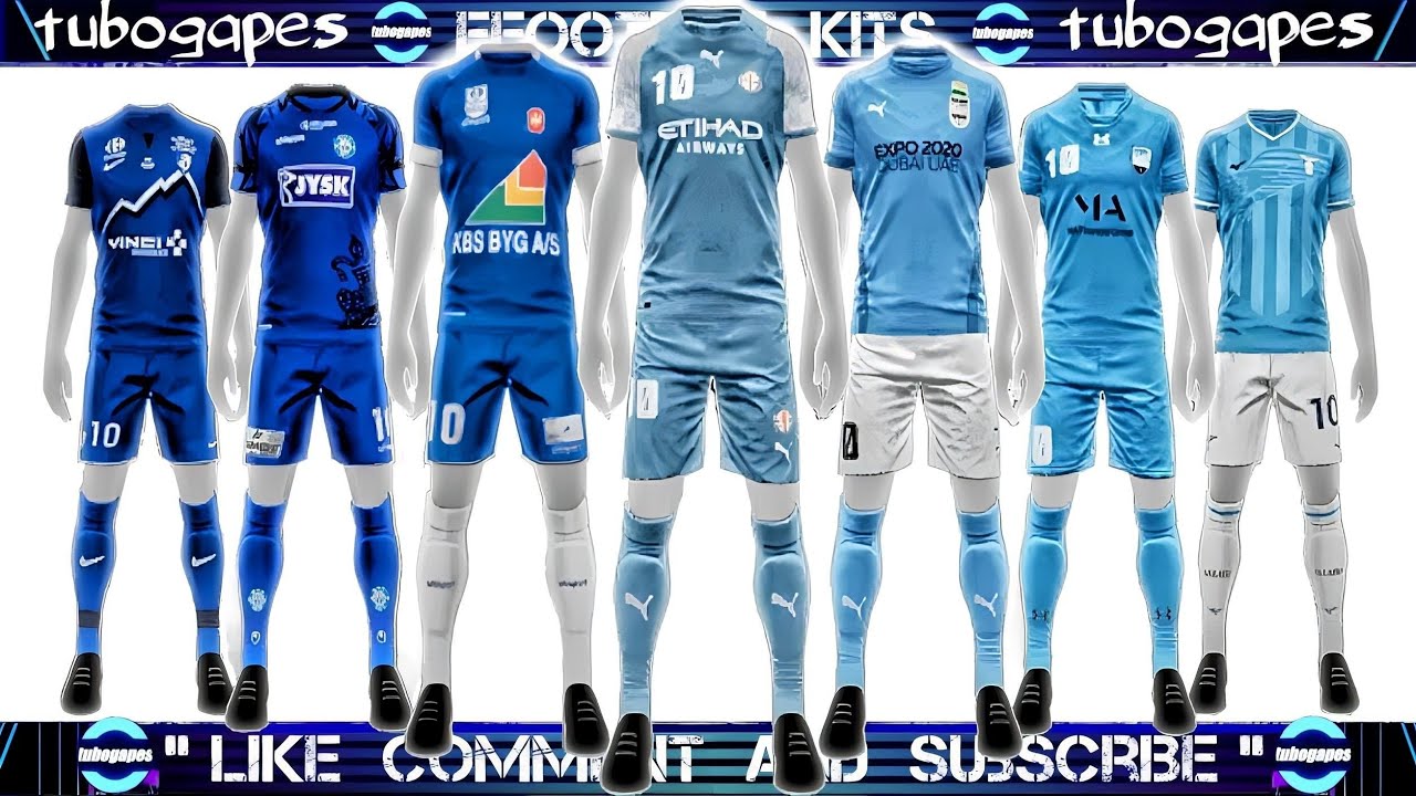 Best Blue Kits! Like Chelsea & Man City eFootball 2024🔥 - YouTube