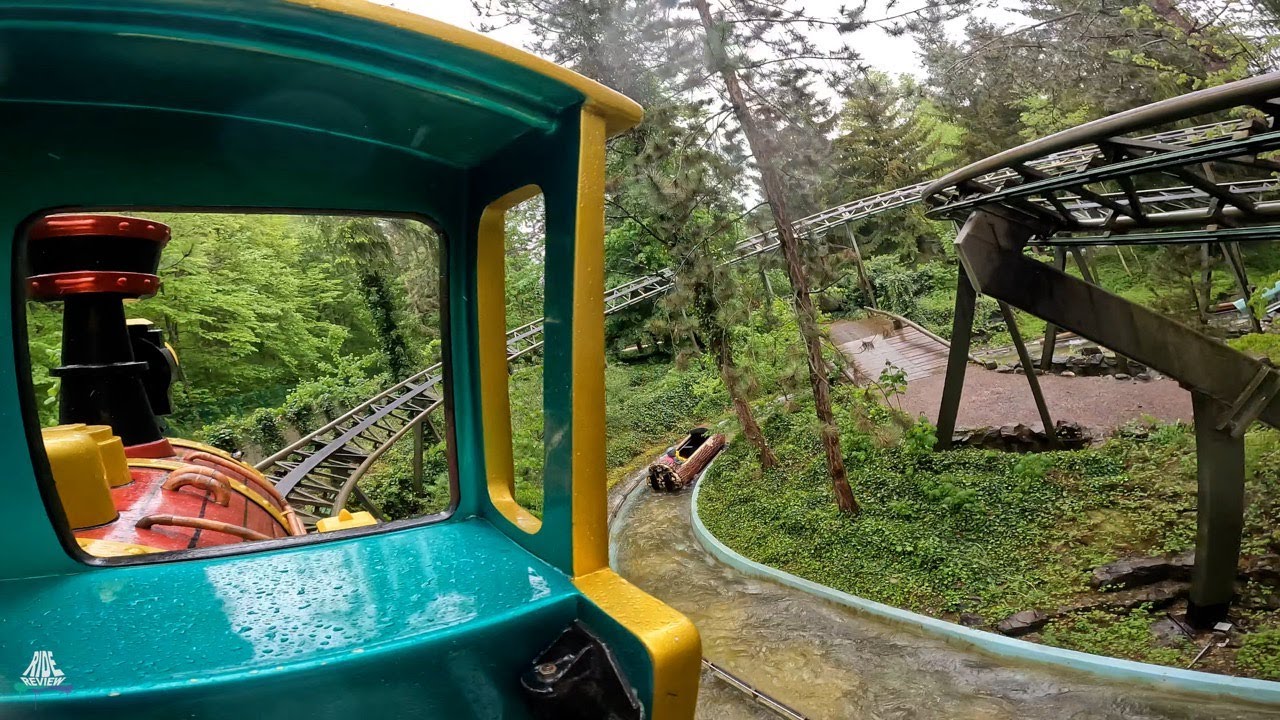 Gold Mine Train - POV - Nigloland - MACK Rides - Powered Coaster - YouTube