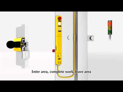 Pilz Safety gate systems PSENsgate - YouTube