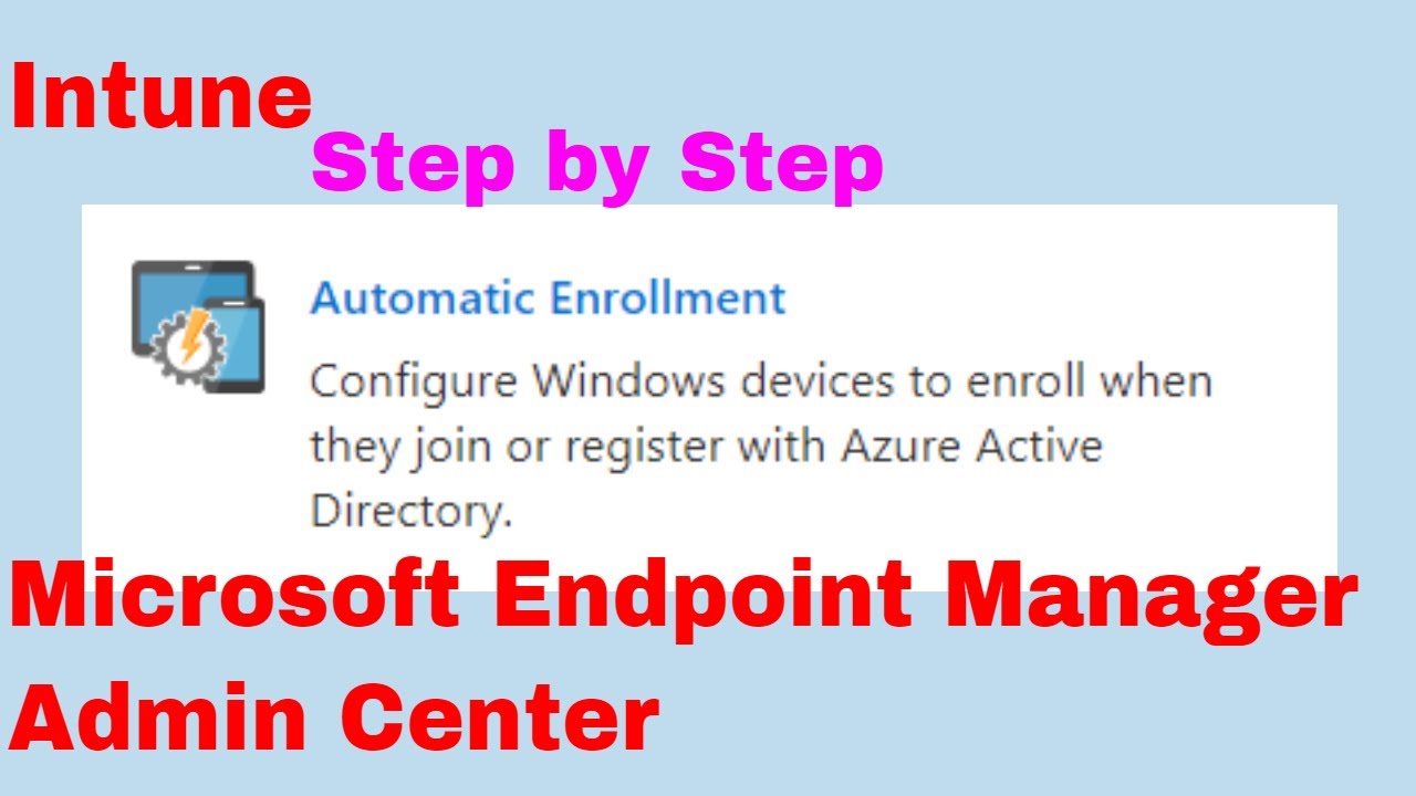 How to Configure Windows Auto Enrollment Options STEP BY STEP #Shorts ...