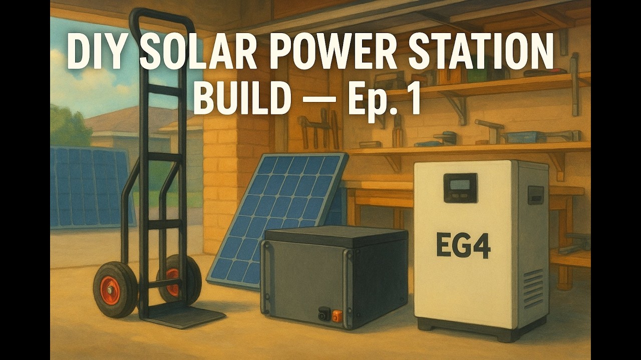 DIY Solar Power Station Build – Start Small, Power Your Whole House ...