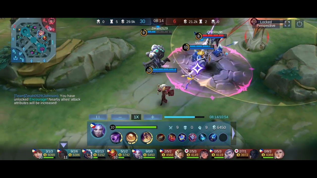 Mobile Legend:LOU YI legendary, mvp rank game.... - YouTube