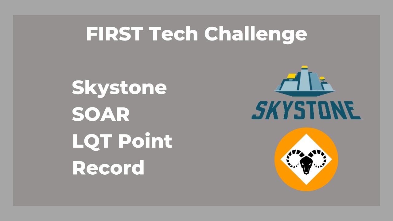 FTC SkyStone SOAR LQT (We Got a New Record!) - YouTube