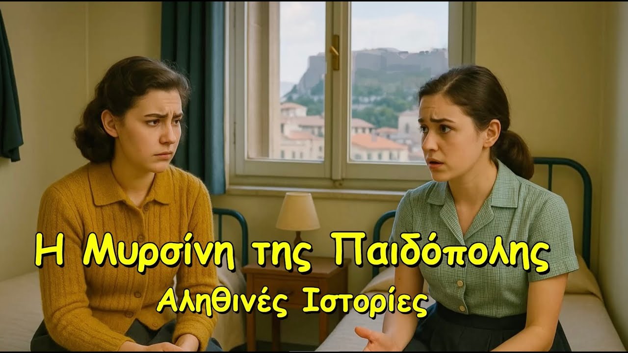 Η Μυρσίνη της παιδόπολης..Γεωργία Σταυριανέα..Αληθινές ιστορίες..Logo ...