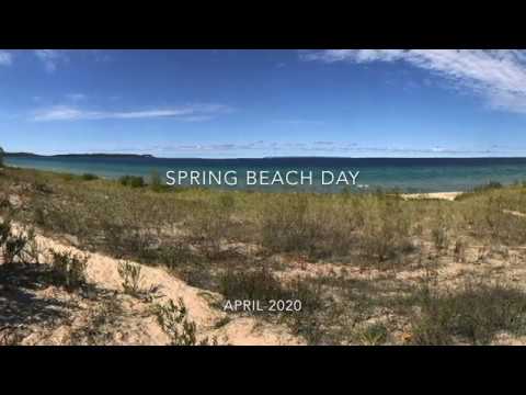 Spring Beach Day - YouTube