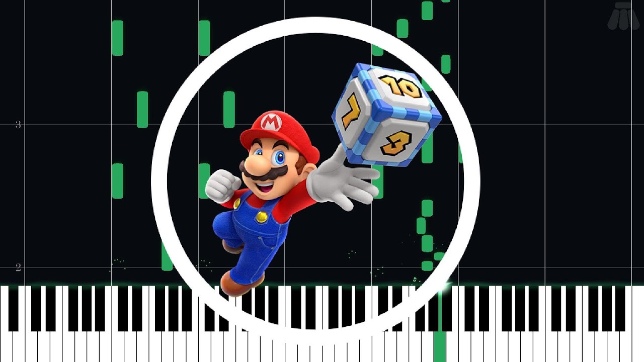 Windmillville - Mario Party 7 - Intermediate Piano Tutorial - YouTube