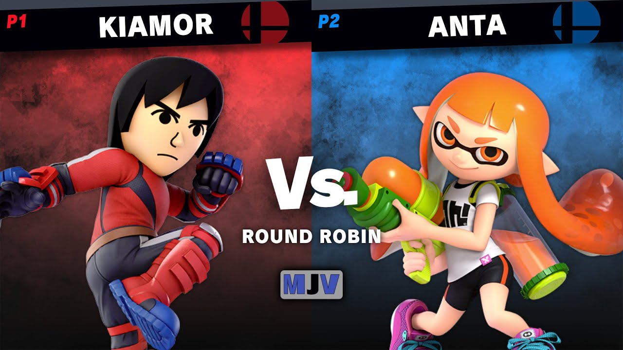 MJV #15 - Kiamor (Mii Brawler) Vs. Anta (Inkling) - Round Robin - SSBU ...
