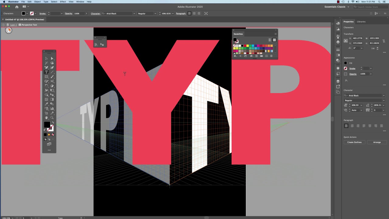 Tool Perspective Selection Tool - YouTube