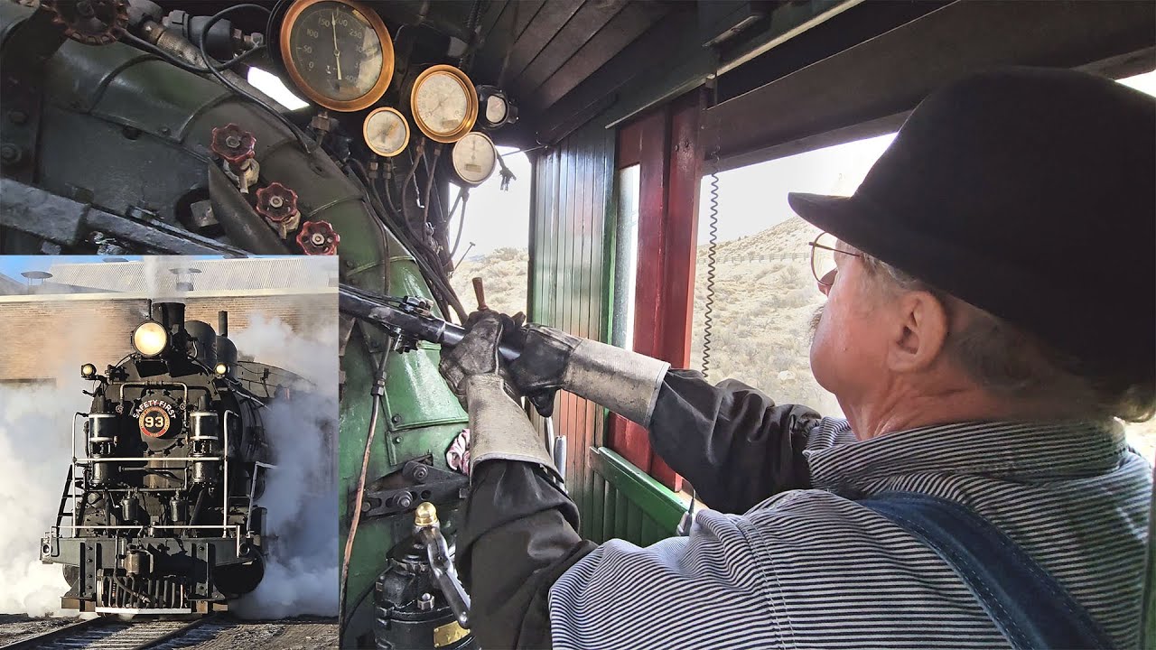 Steam Locomotive run-by from the cab in 4K! Volume up! - YouTube
