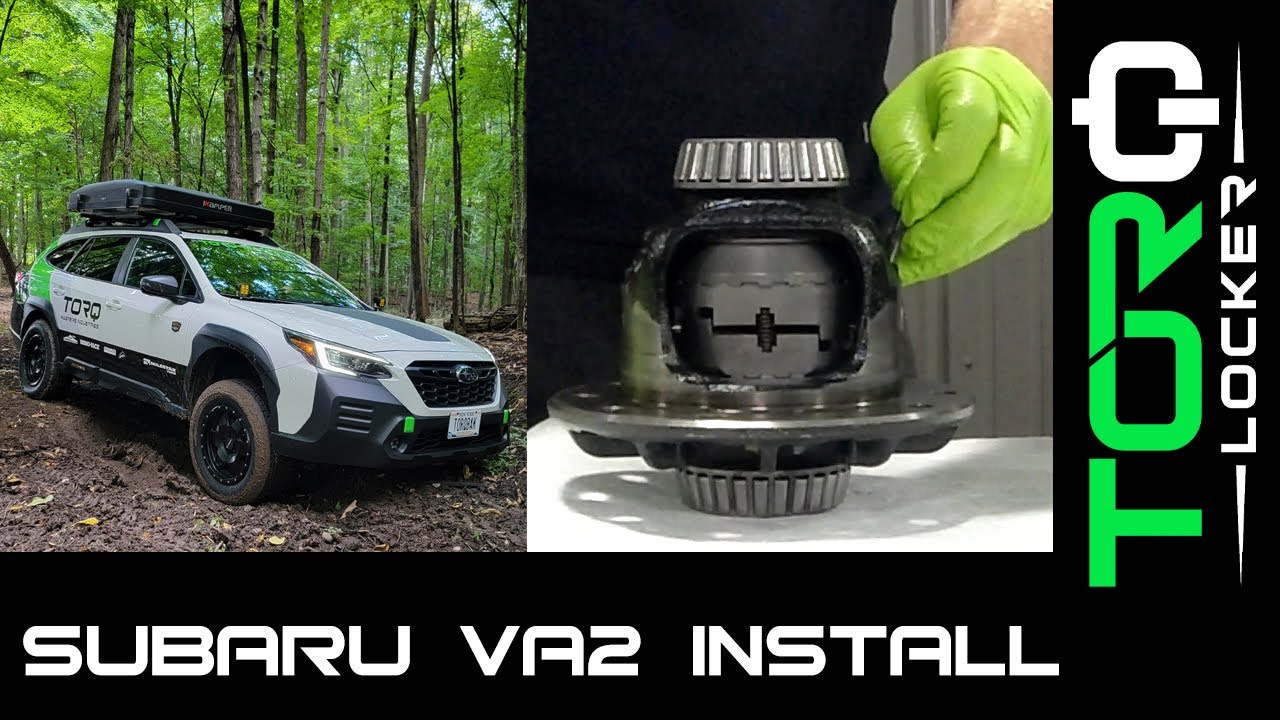 TORQ Locker Subaru VA2 & Wilderness Detailed Install Video - YouTube