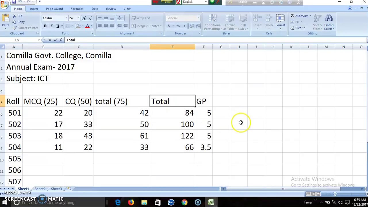 How To Calculate Grade Point GP By Xcel Worksheet YouTube how-to-calculate-grade-point-gp-by-xcel-worksheet-youtube