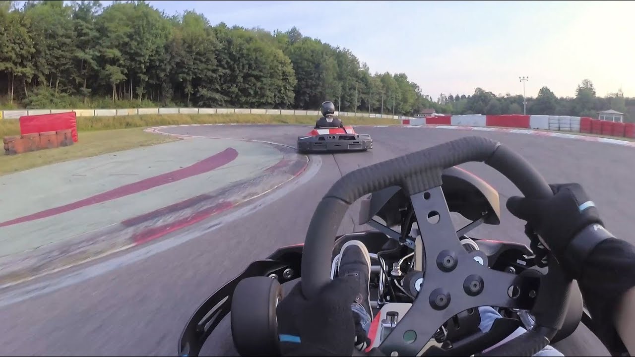 First time Rotax 2 Stroke Race Kart - Ampfing - YouTube