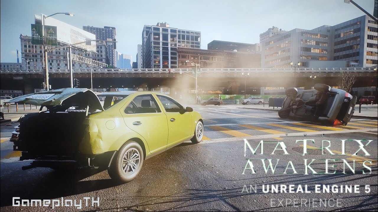 The Matrix Awakens #17- UNREAL ENGINE 5 crash test (PS5) - YouTube