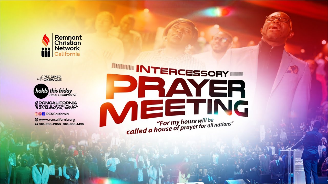 INTERCESSORY PRAYER MEETING || 3/14/25 - YouTube