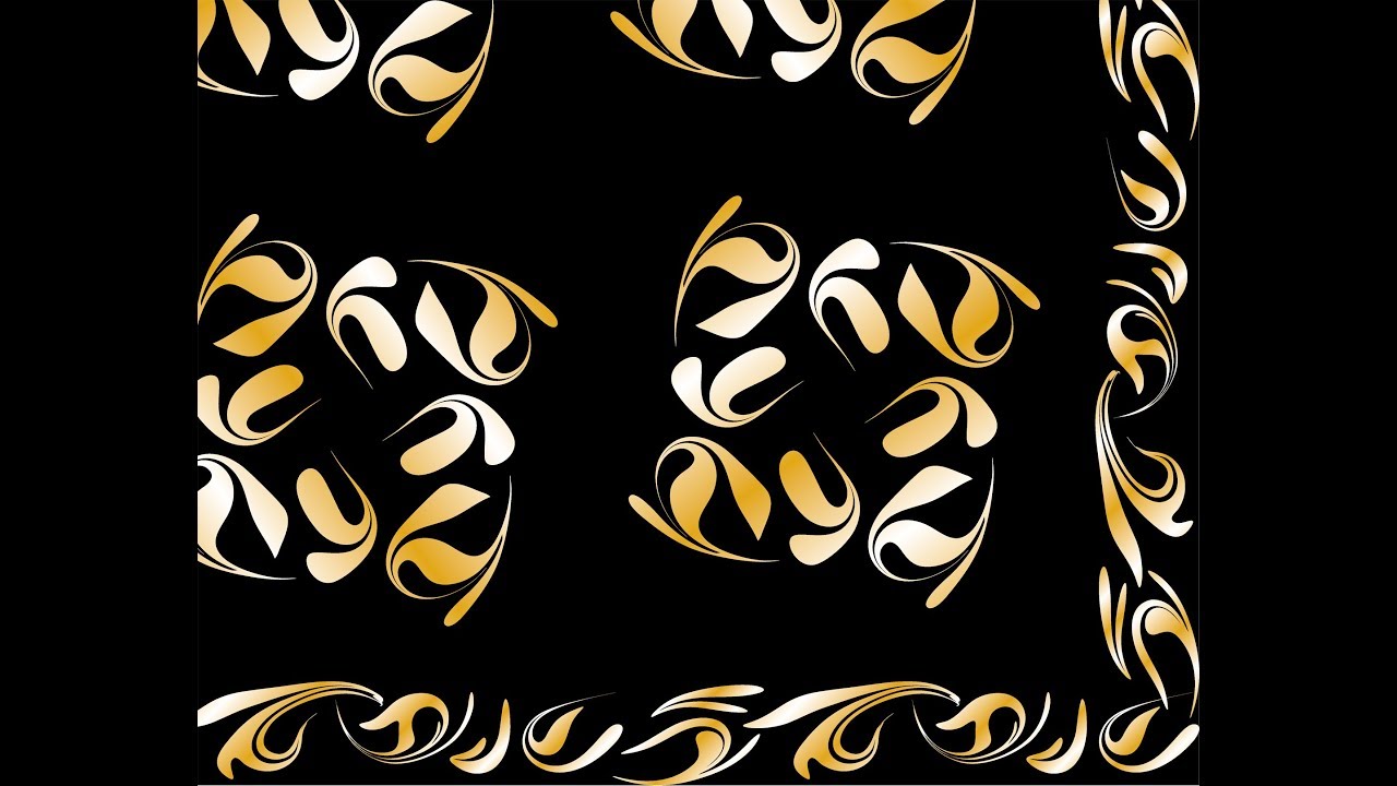 CorelDRAW Smear tool ile pattern oluşturma - YouTube