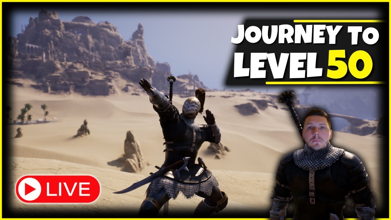 🔴Throne And Liberty | Journey To Level 50 While Learning Greatsword & Daggers And Its Global ...