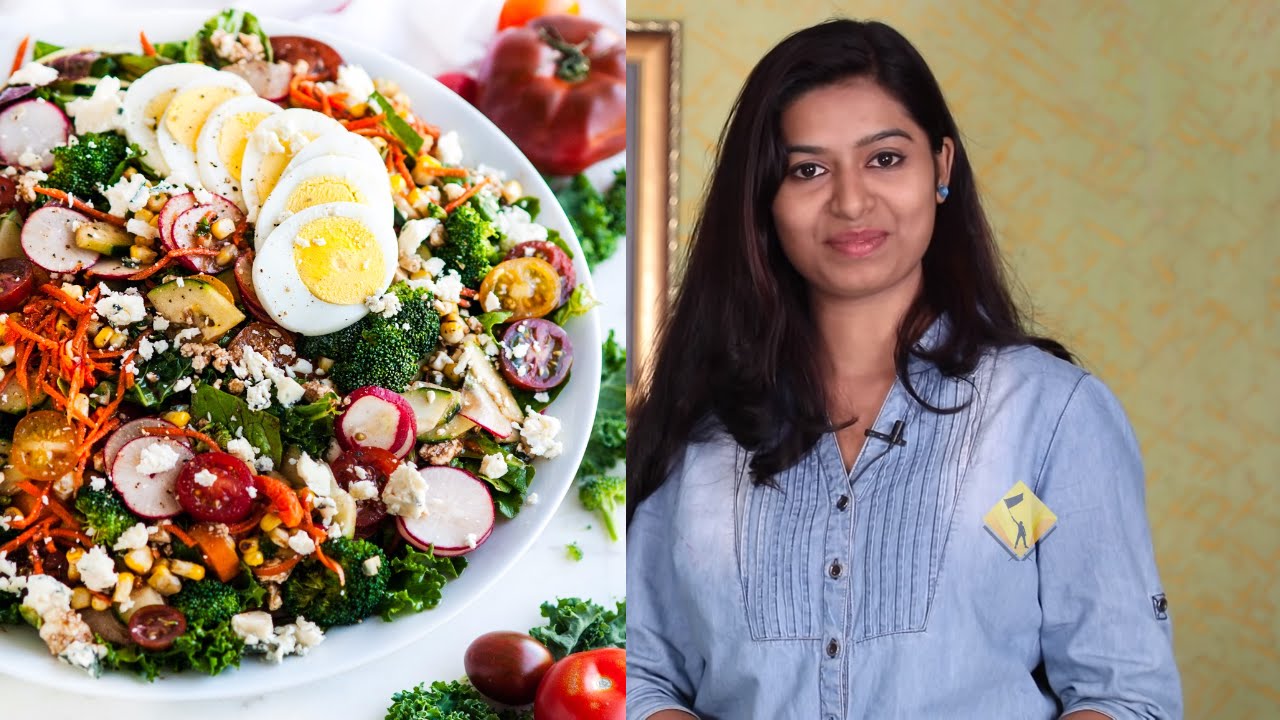 Creamy Veg Salad || How To Make Veg Salad || Vegetable Salad - YouTube