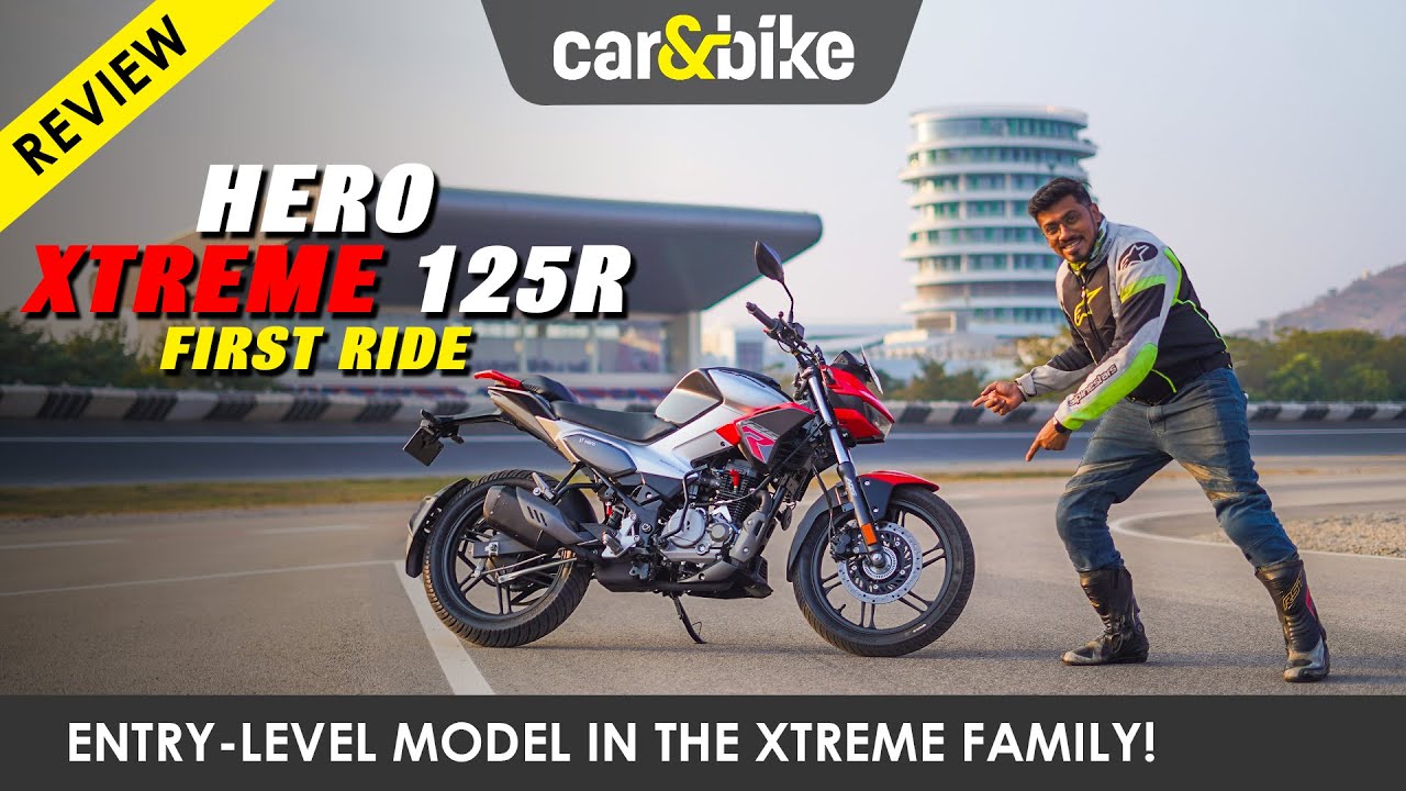 Hero MotoCorp Xtreme 125R | First Ride | Review | carandbike - YouTube